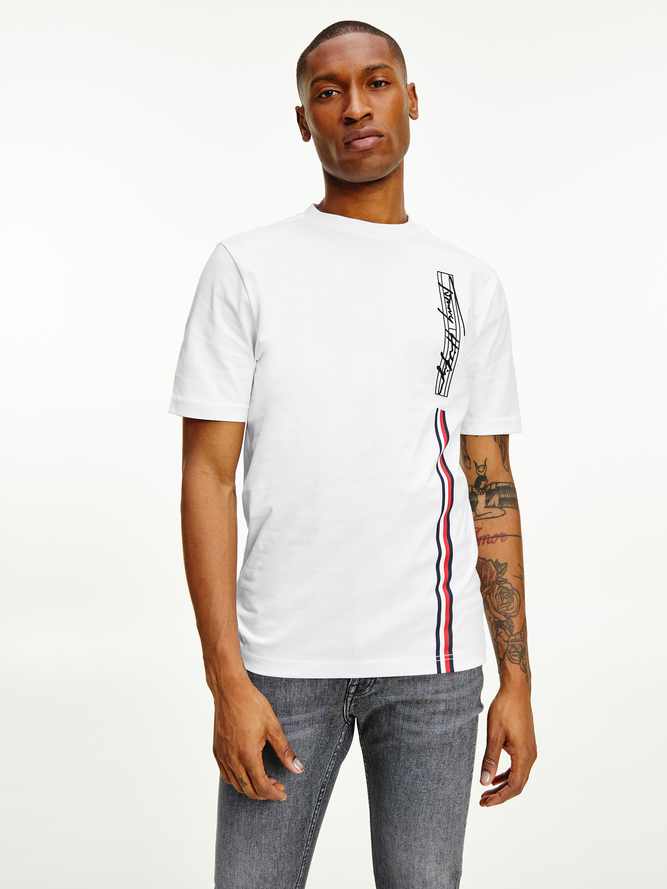 Th Signature Cotton Logo T-Shirt | T-Shirts | Tommy Hilfiger